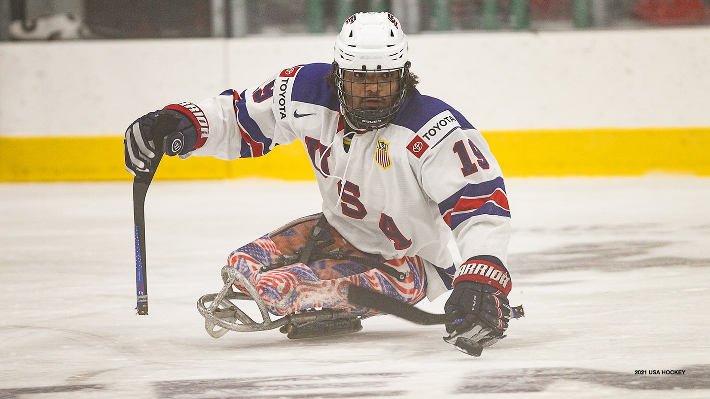 Sled Hockey’s Malik Jones Gets To Play Alongside His Idols At The Winter Paralympics | Team USA